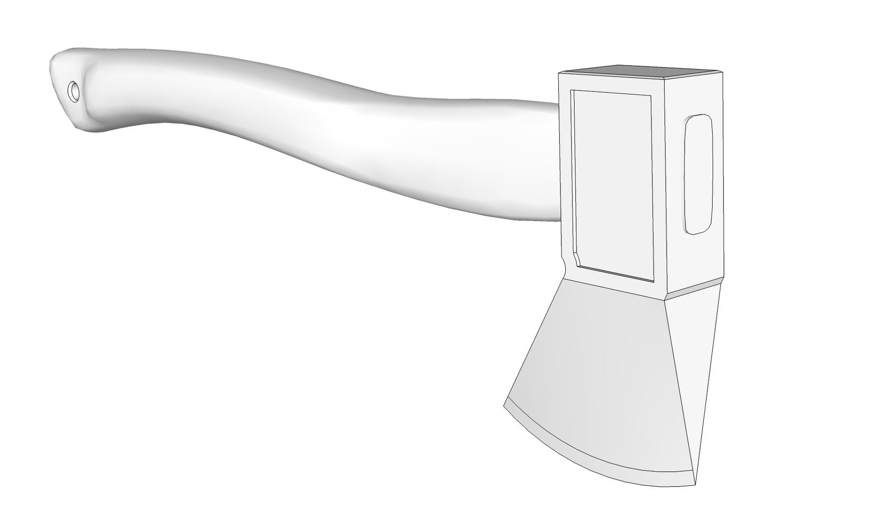 Hatchet 3D Model - TurboSquid 1359582