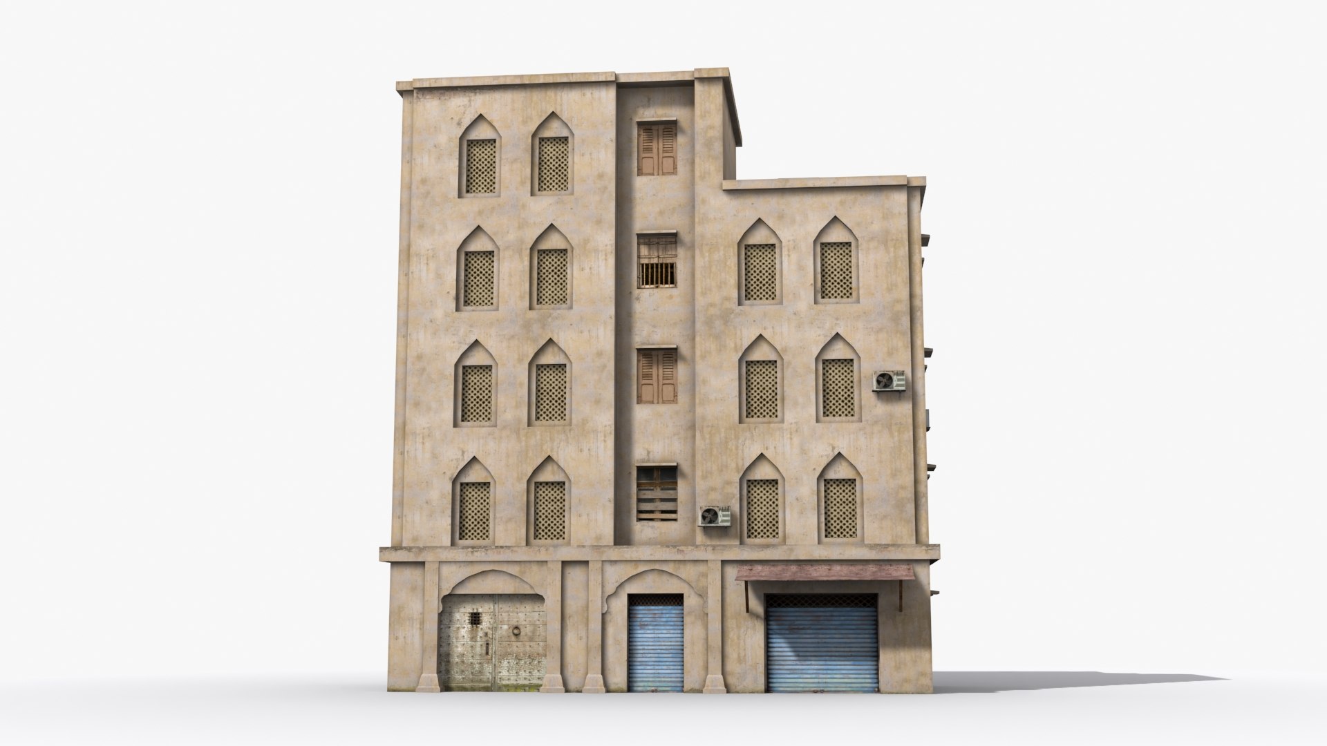 3D Model Arab Middle East Building X22 - TurboSquid 1902065