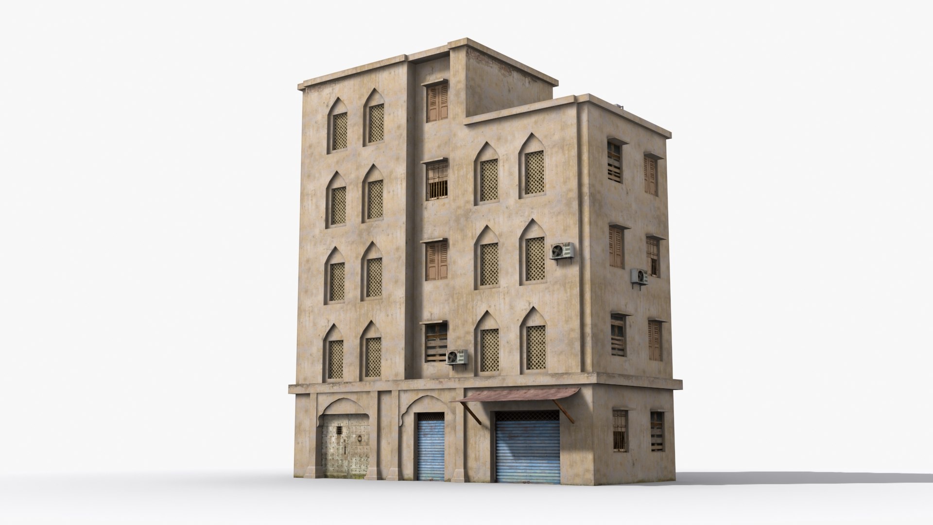3D Model Arab Middle East Building X22 - TurboSquid 1902065