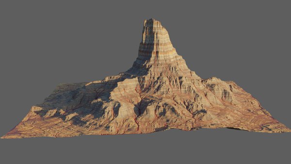 8K Detailed Cliff Landscape 3D model - TurboSquid 1816940
