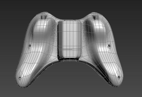 xbox 360 controller 3d model