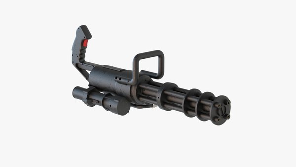 3D m132 micro gun classic model - TurboSquid 1502021