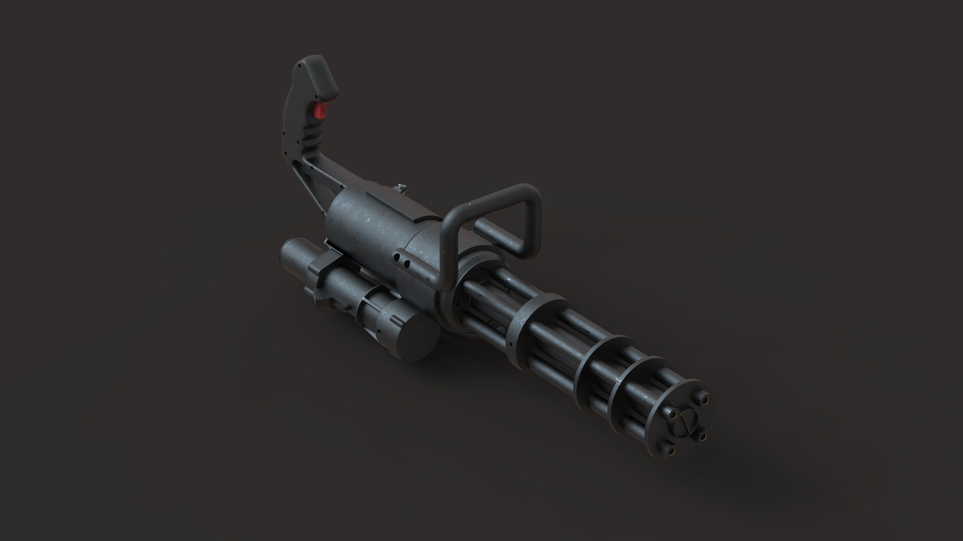 3D M132 Micro Gun Classic Model - TurboSquid 1502021