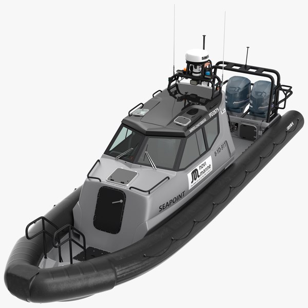 Boat Grey Waverider 1060 GRP Cabin Rigged 3D 모델 - TurboSquid 1959628