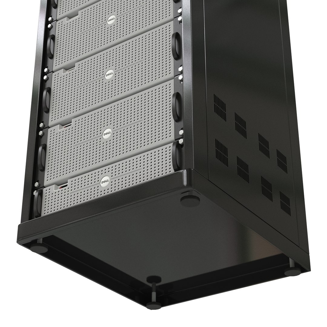 dell servers rack 3d max