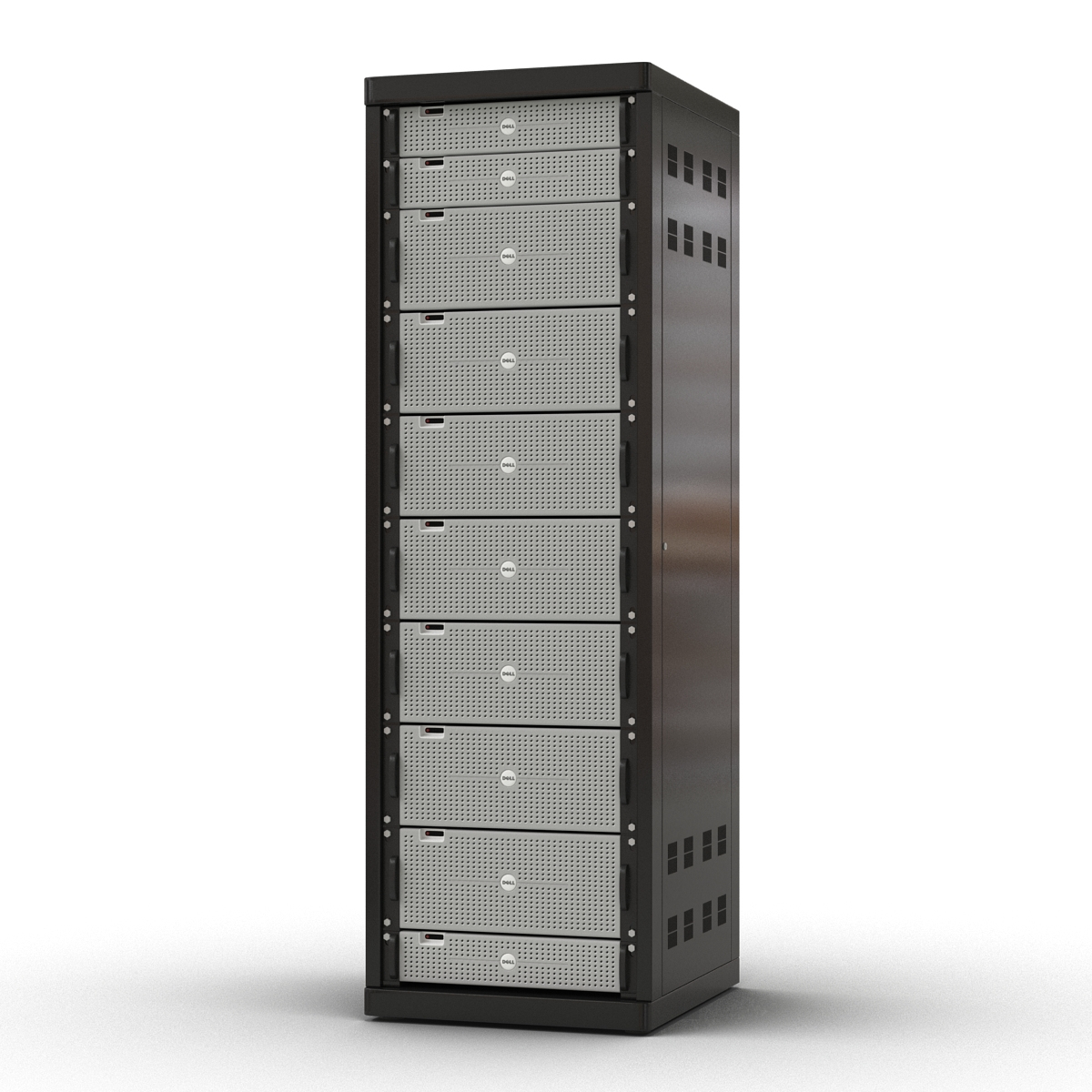 dell servers rack 3d max