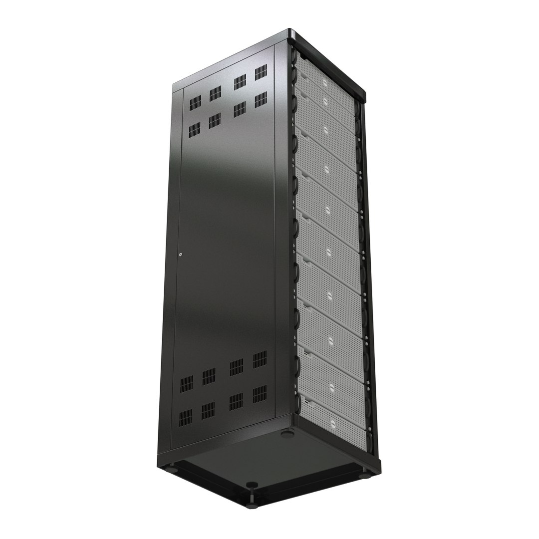 Dell Servers Rack 3d Max