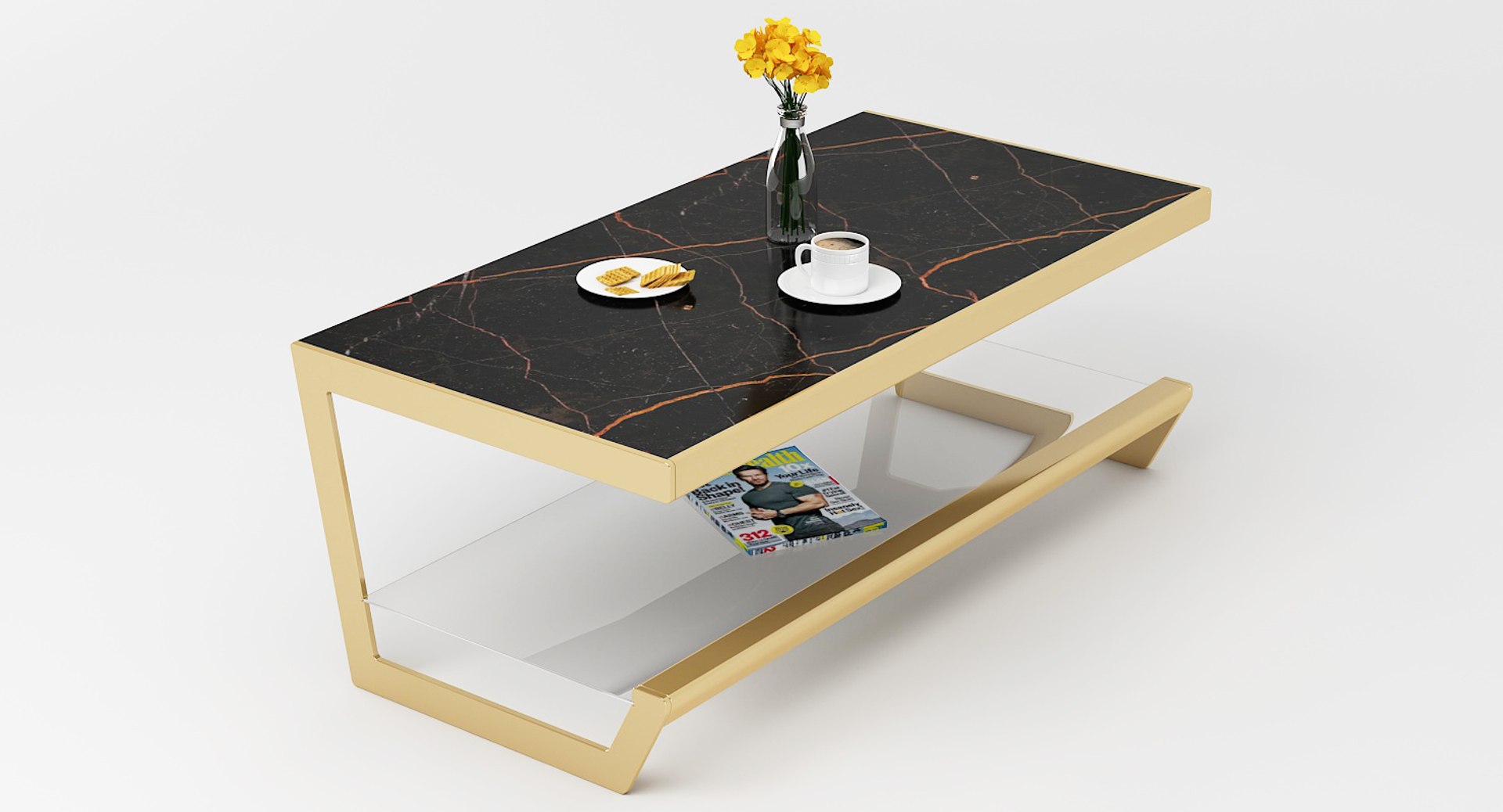 3D Design Coffee Table - TurboSquid 1330022