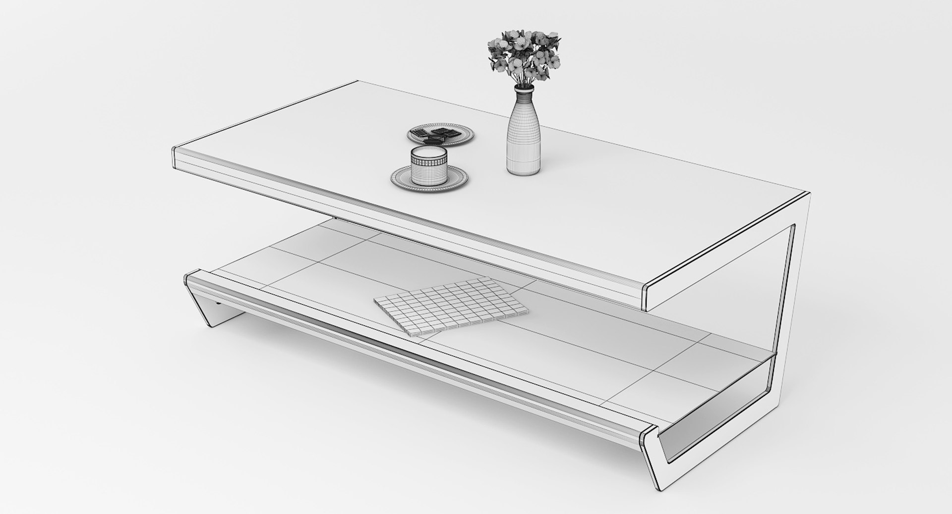 3D Design Coffee Table - TurboSquid 1330022