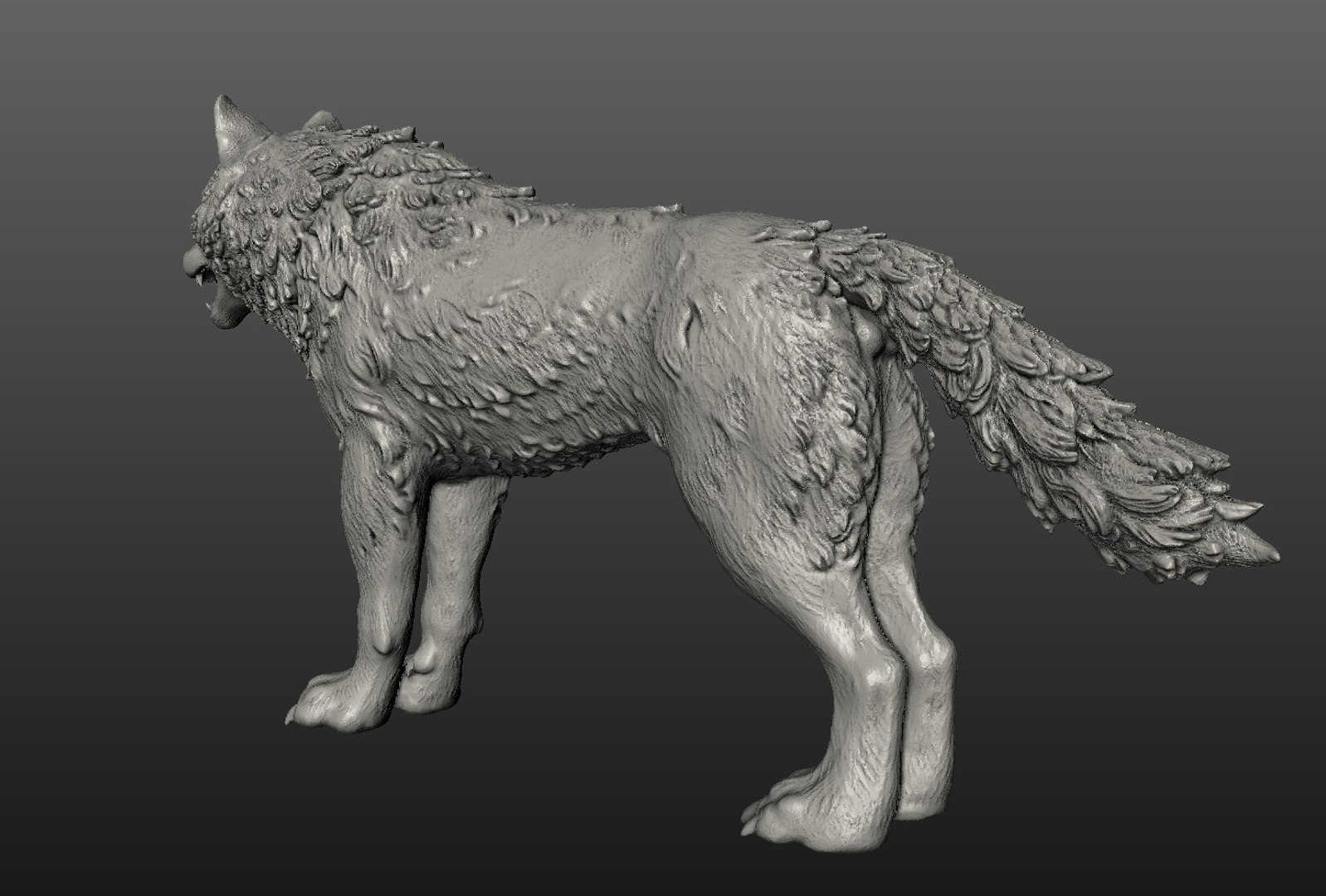 3D Model Wolf - TurboSquid 1149462