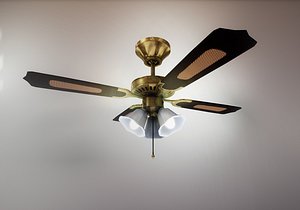 Animated Ceiling Fan 3D Models For Download | TurboSquid