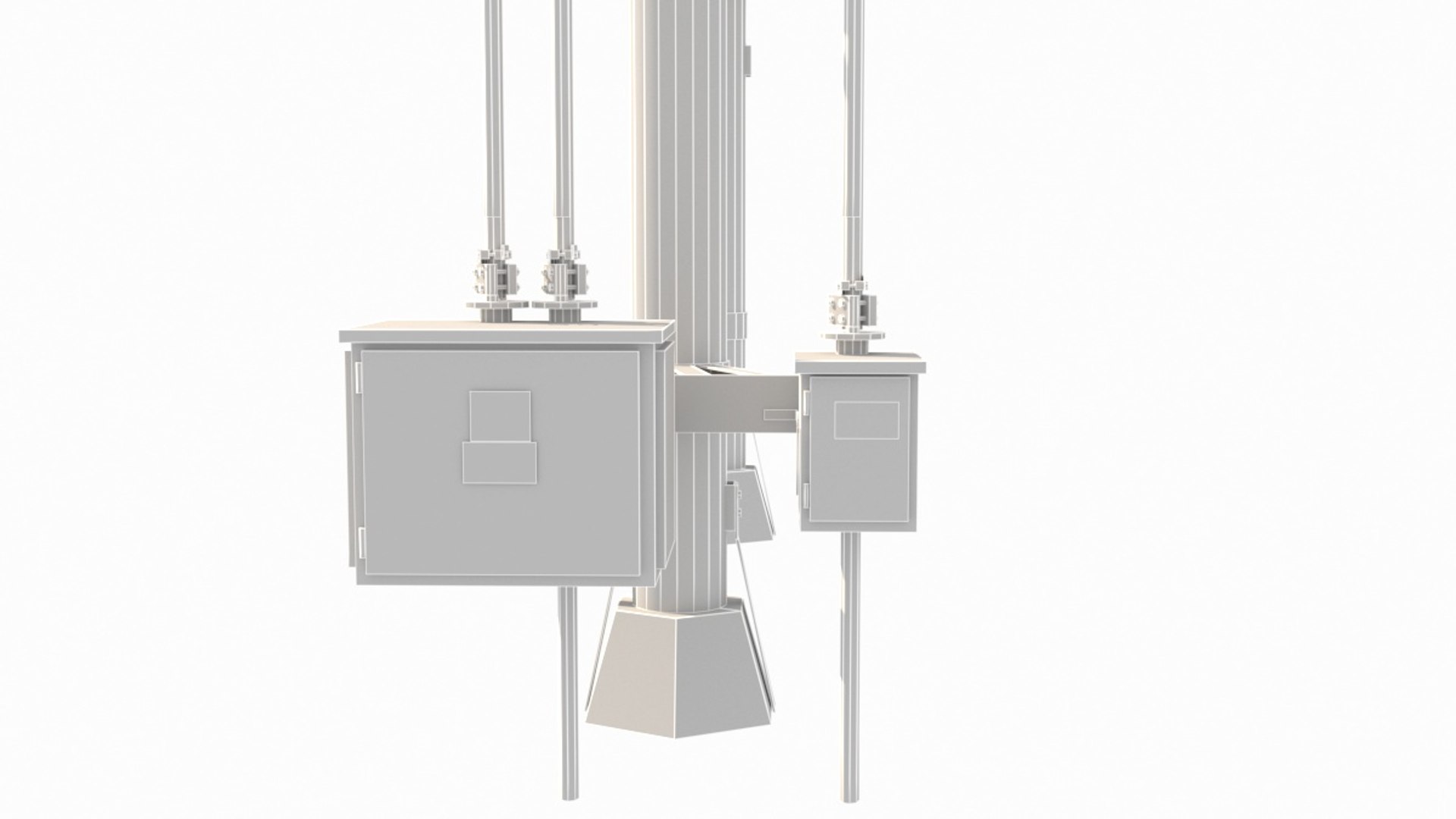High Voltage Isolation Switch 2 3D - TurboSquid 2313463