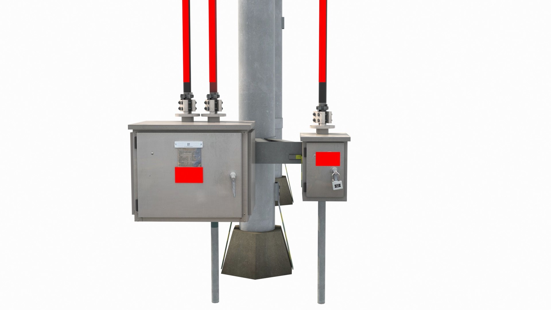 High Voltage Isolation Switch 2 3D - TurboSquid 2313463