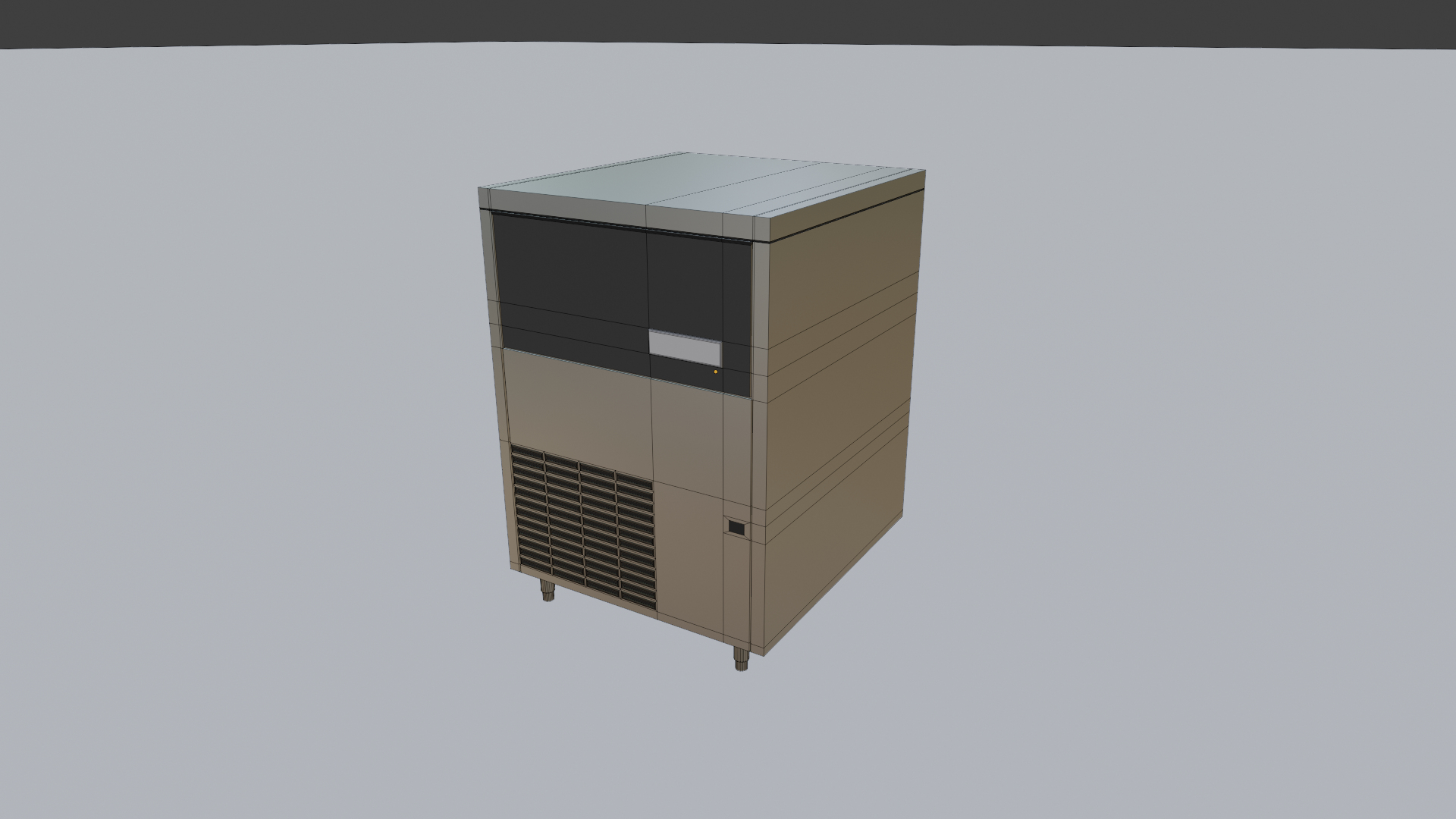 Low-Poly Ice maker 3D model - TurboSquid 1856569