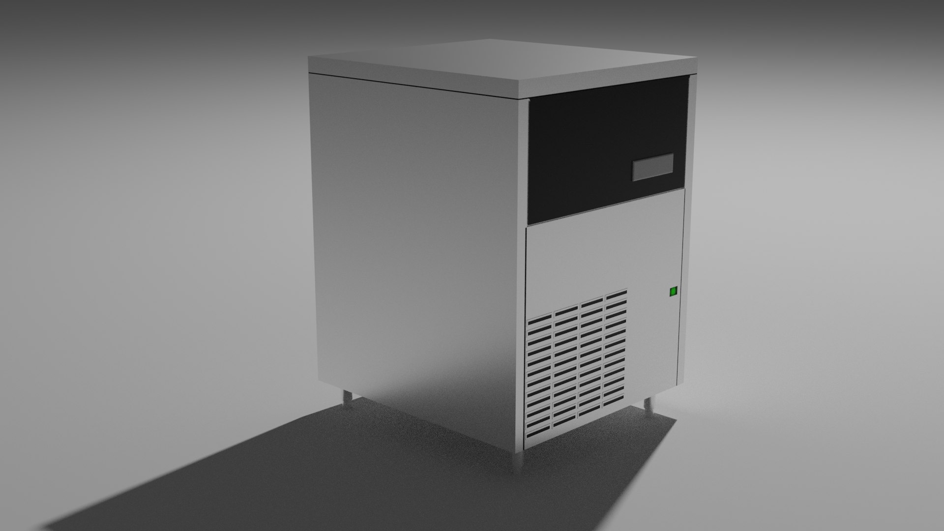 Low-Poly Ice Maker 3D Model - TurboSquid 1856569