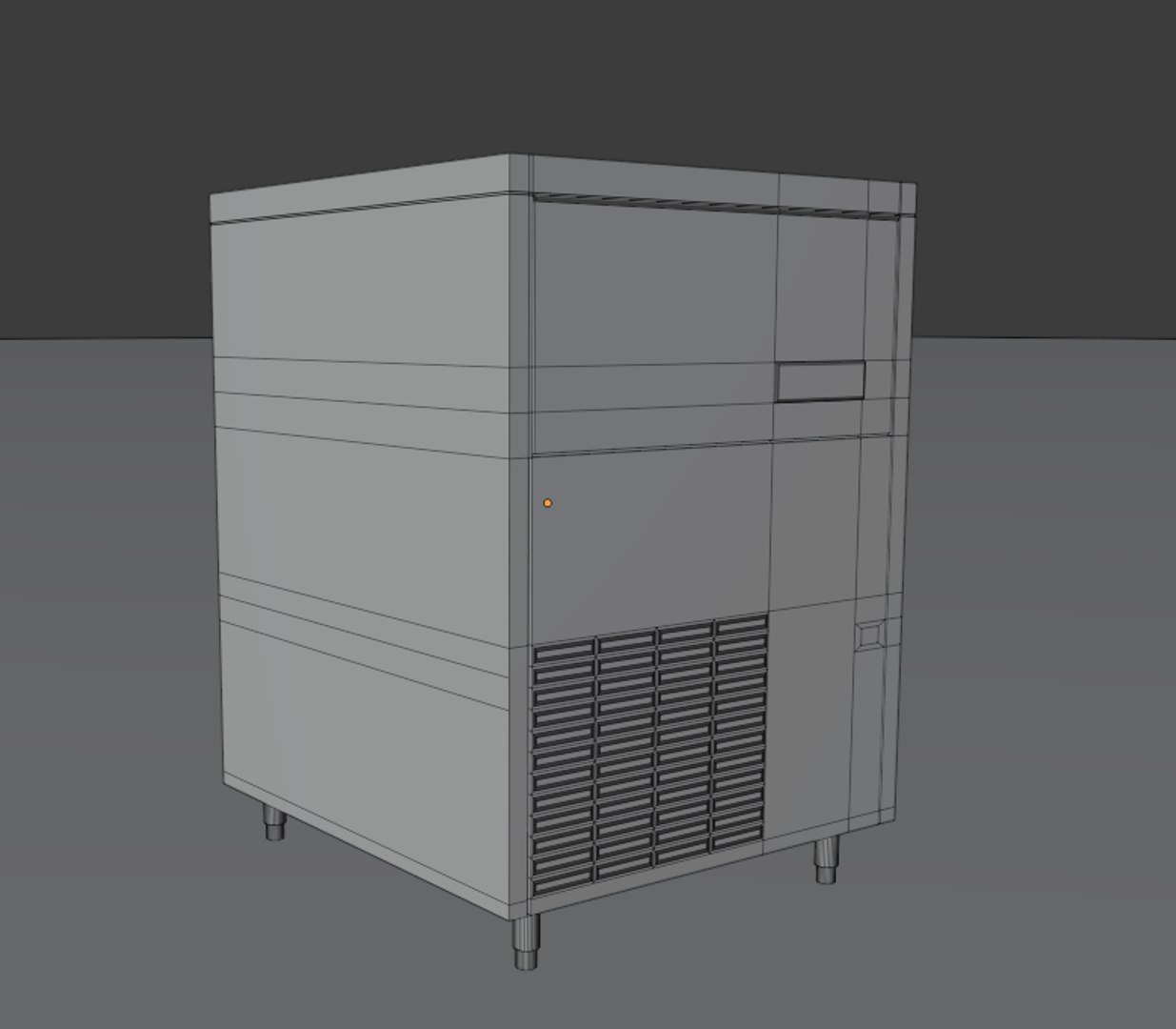Low-Poly Ice Maker 3D Model - TurboSquid 1856569