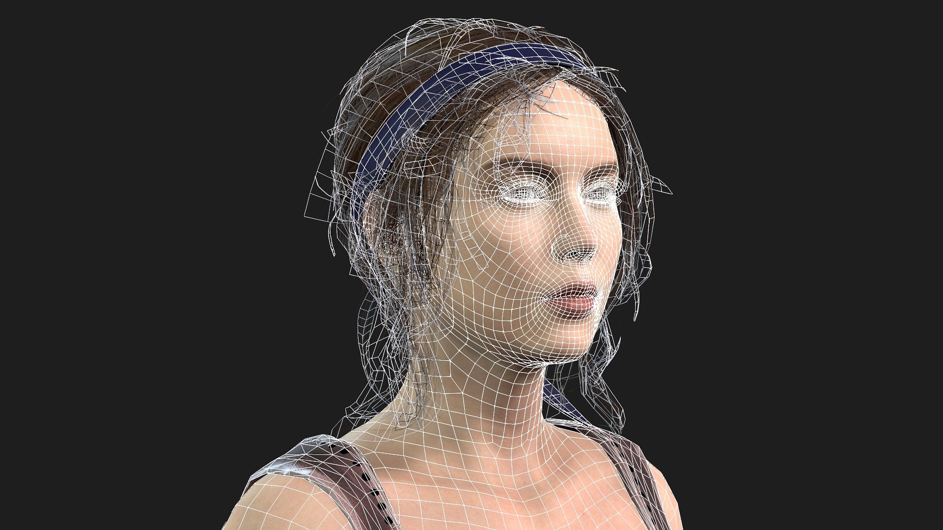 Beautiful Woman Game Ready Model 3D Model - TurboSquid 2317874