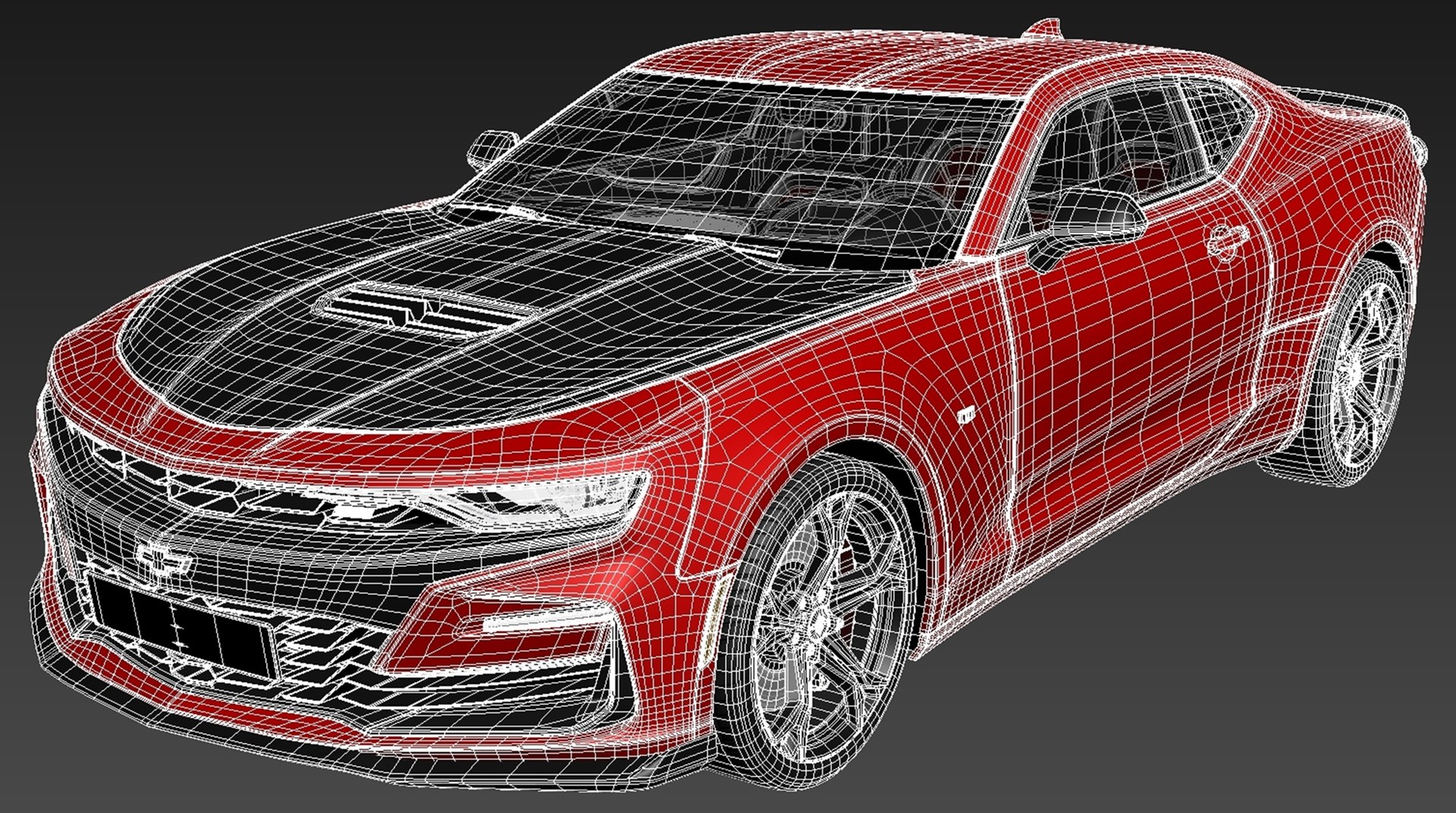 3D Model Chevrolet Camaro SS 1LE 2019 - TurboSquid 2216046