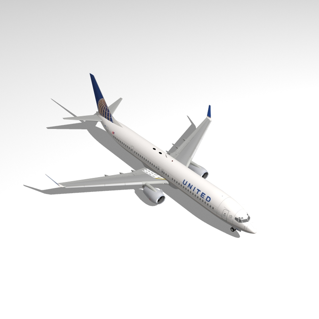 Boeing 737-900 Er United Airlines Max