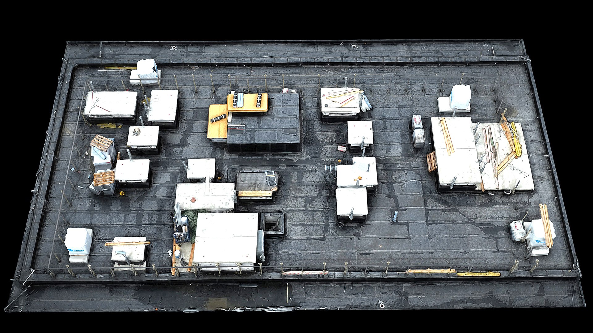 3D Construction-site Building Roof Photogrammetry - TurboSquid 2338011