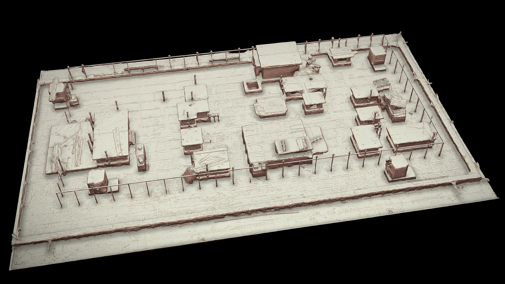 3D Construction-site Building Roof Photogrammetry - TurboSquid 2338011