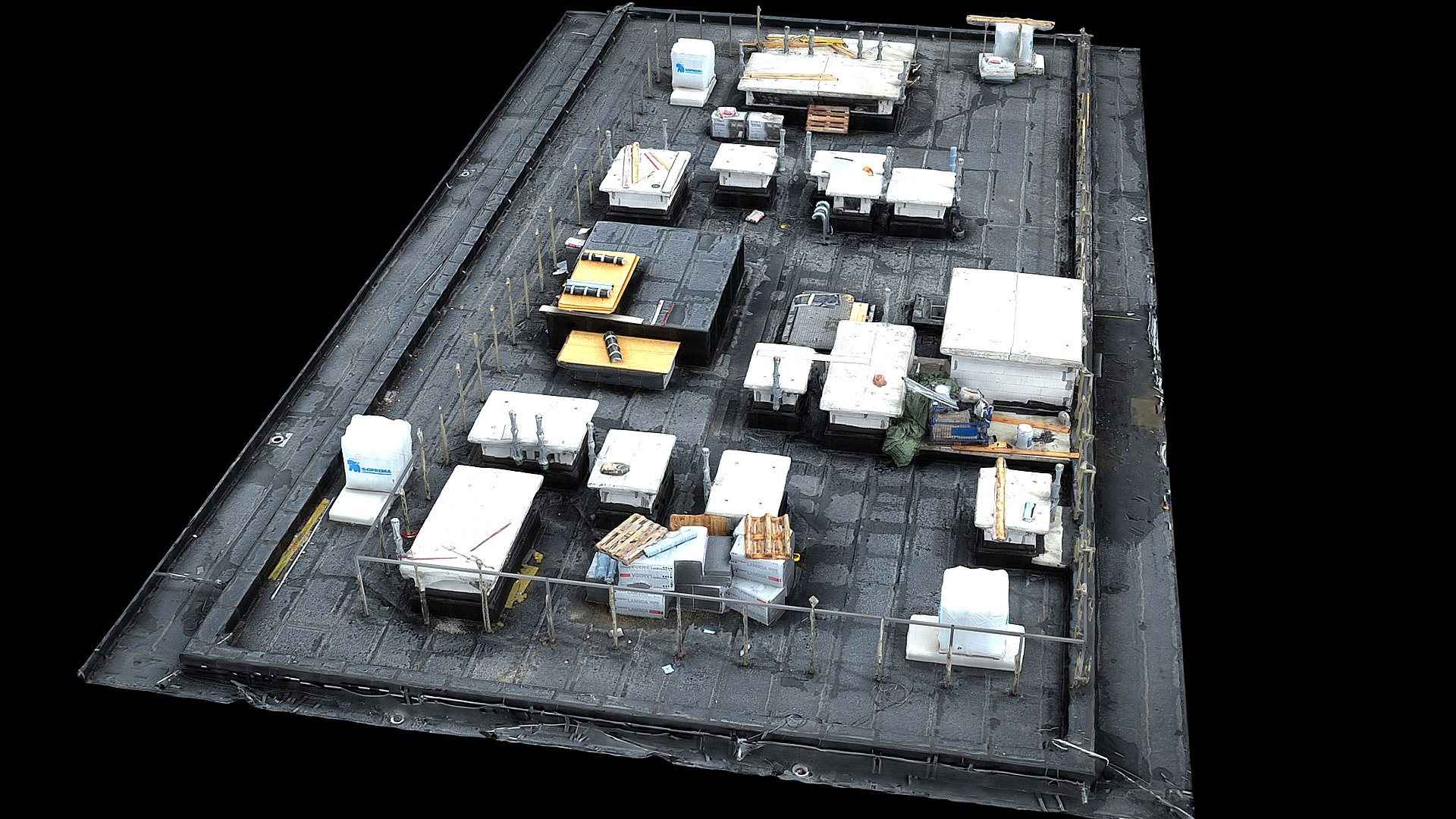 3D Construction-site Building Roof Photogrammetry - TurboSquid 2338011
