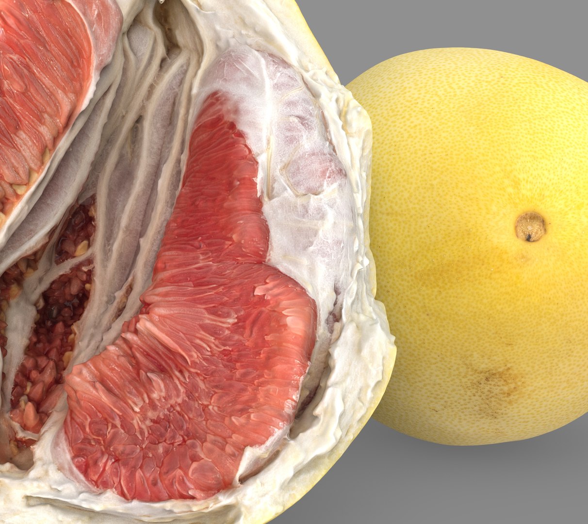 3D Pomelo - TurboSquid 2023638