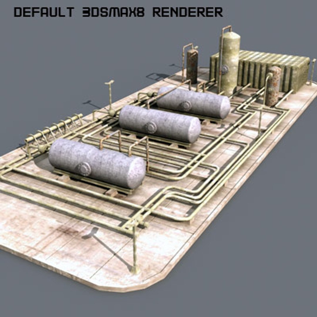 3d tank model