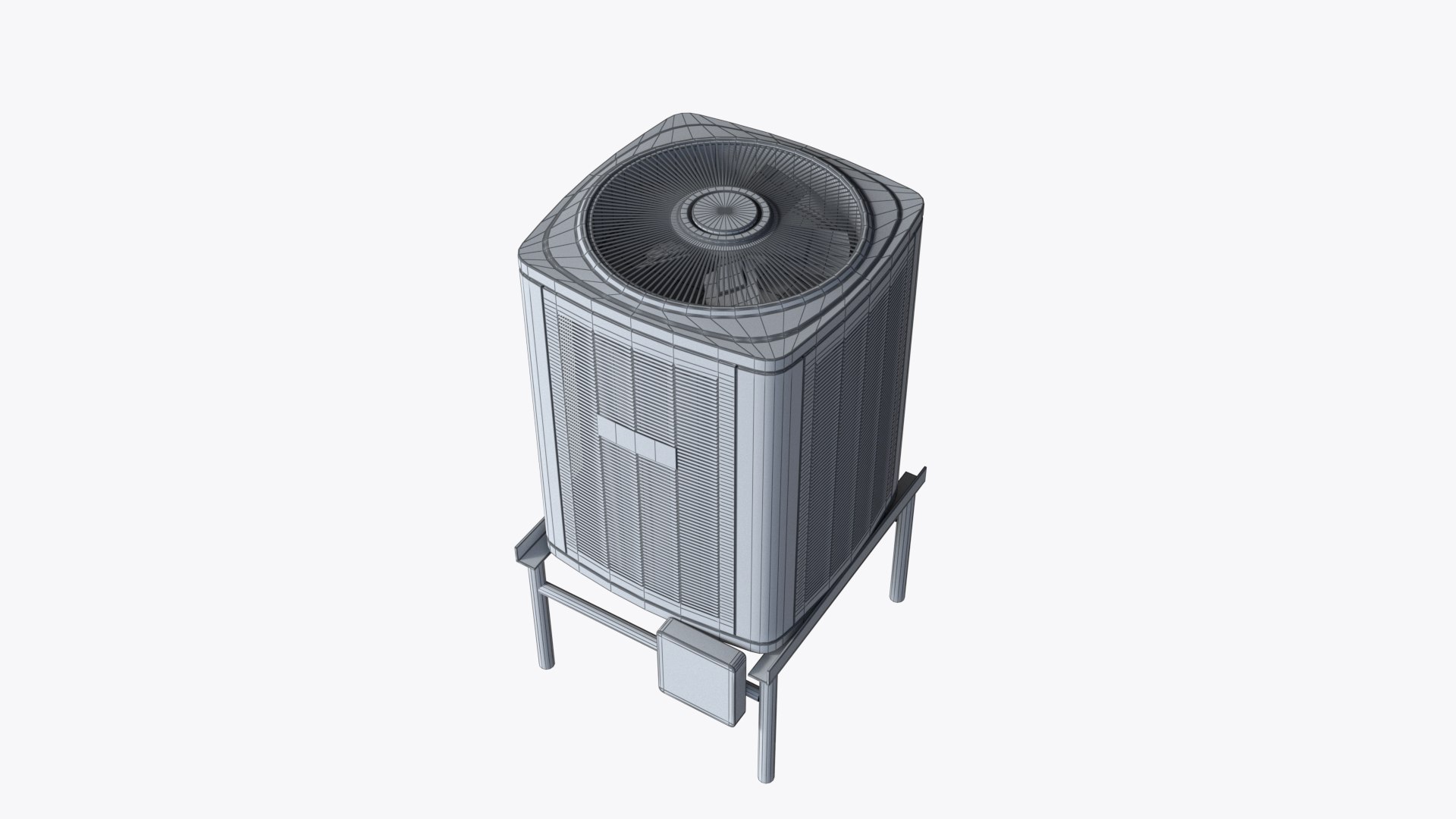 Rooftop AC Unit Model - TurboSquid 2049176
