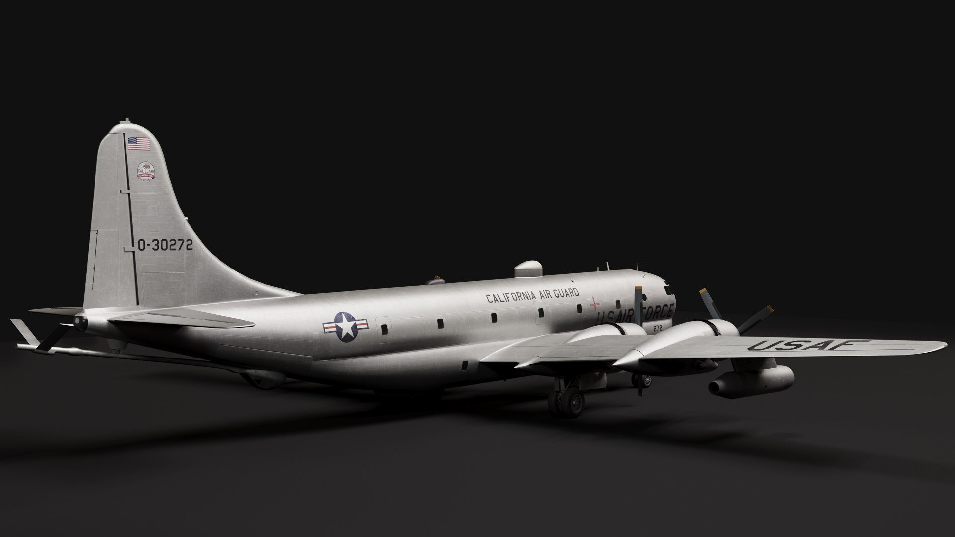 3D Boeing KC-97L Stratofreighter - TurboSquid 2206893