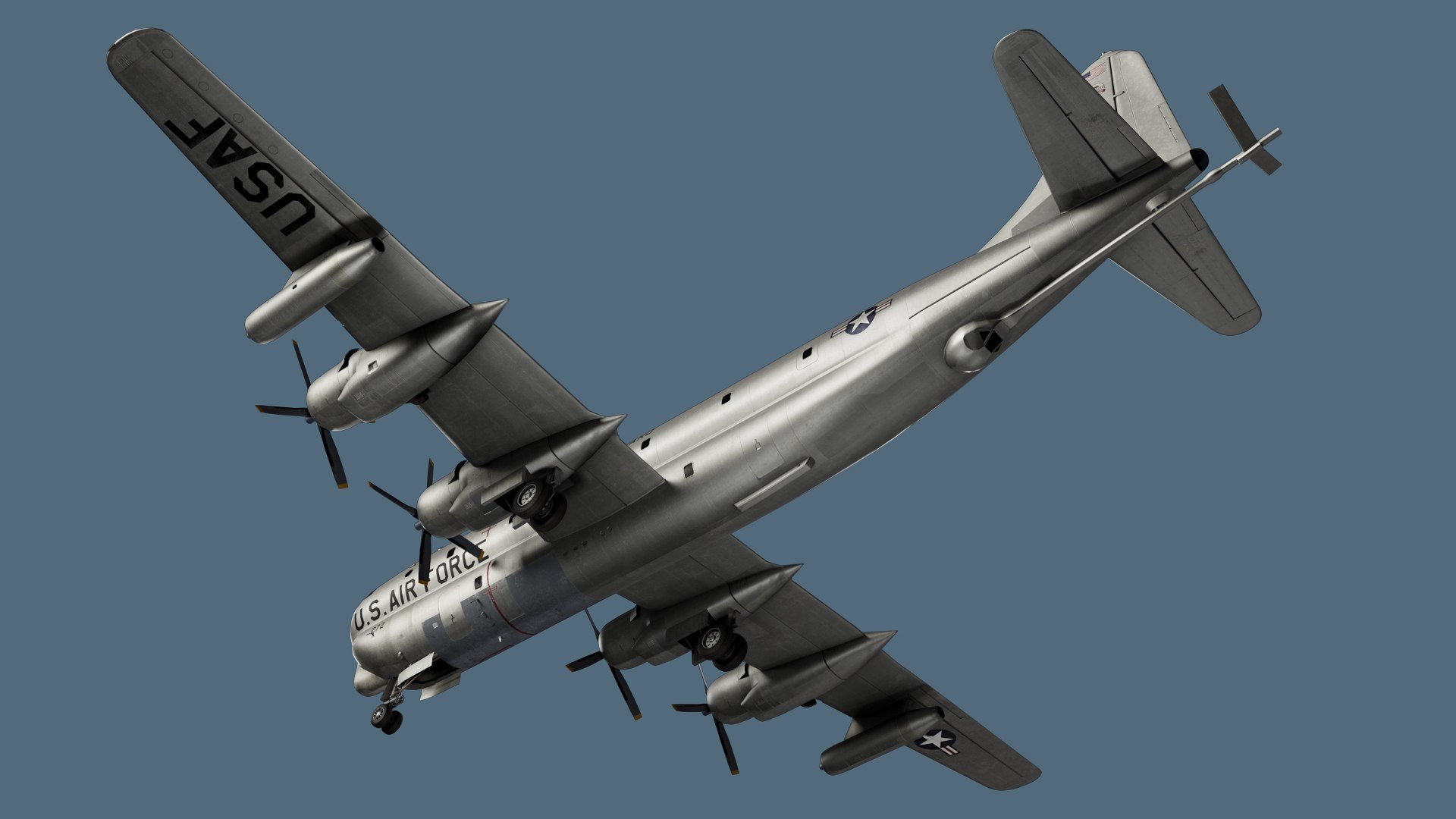 3D Boeing KC-97L Stratofreighter - TurboSquid 2206893