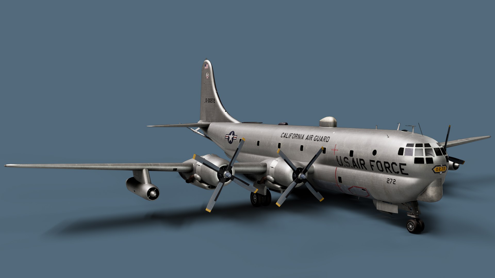 3D Boeing KC-97L Stratofreighter - TurboSquid 2206893