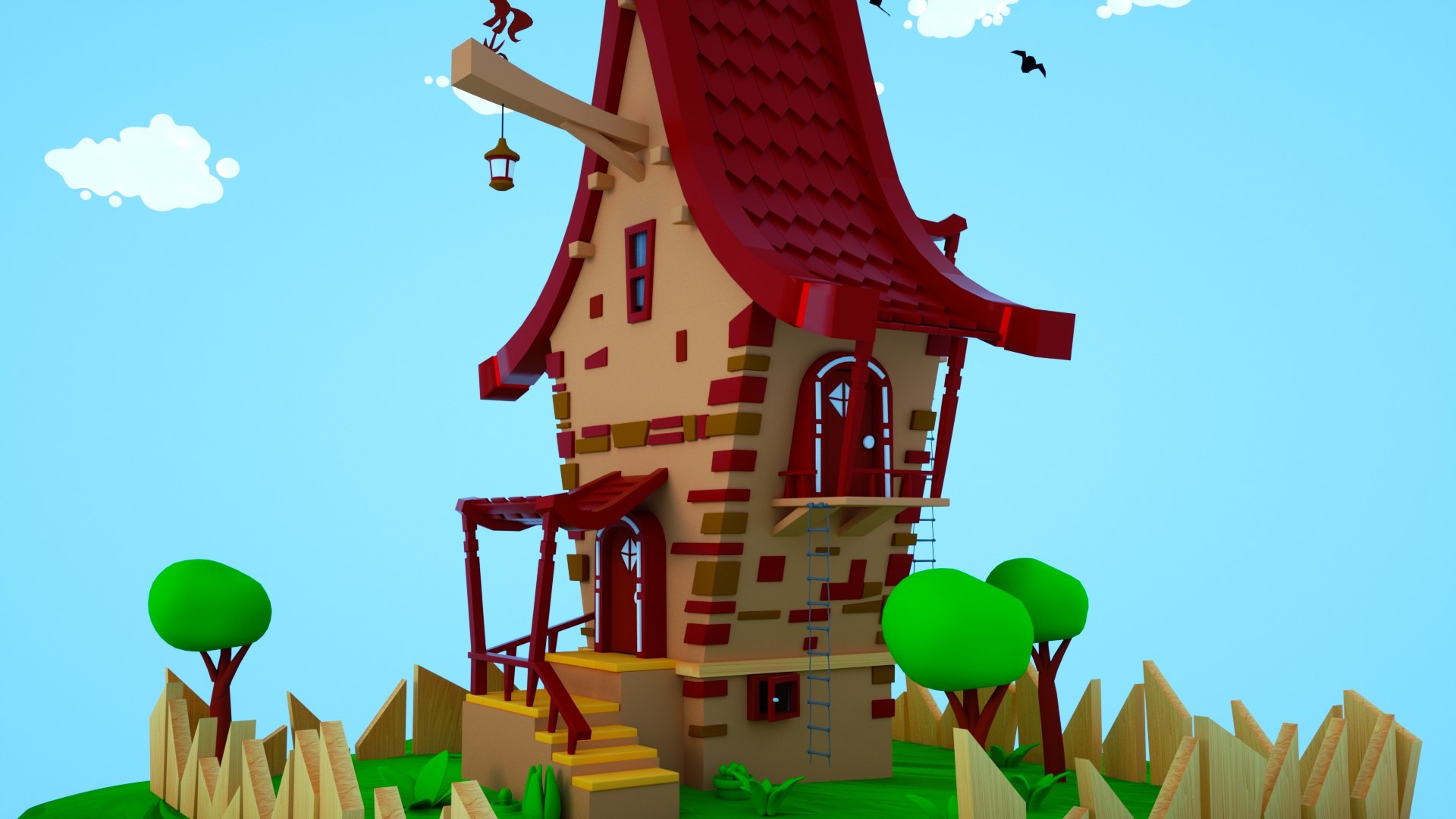 3D Sweet Home Model - TurboSquid 2310275