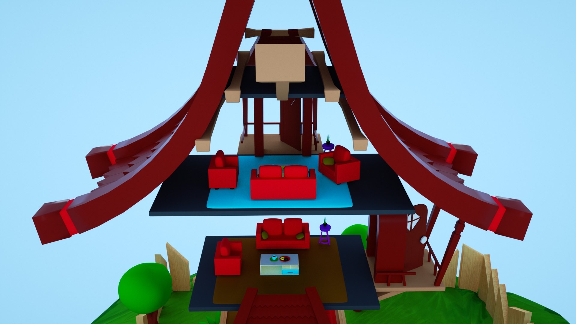 3D Sweet Home Model - TurboSquid 2310275