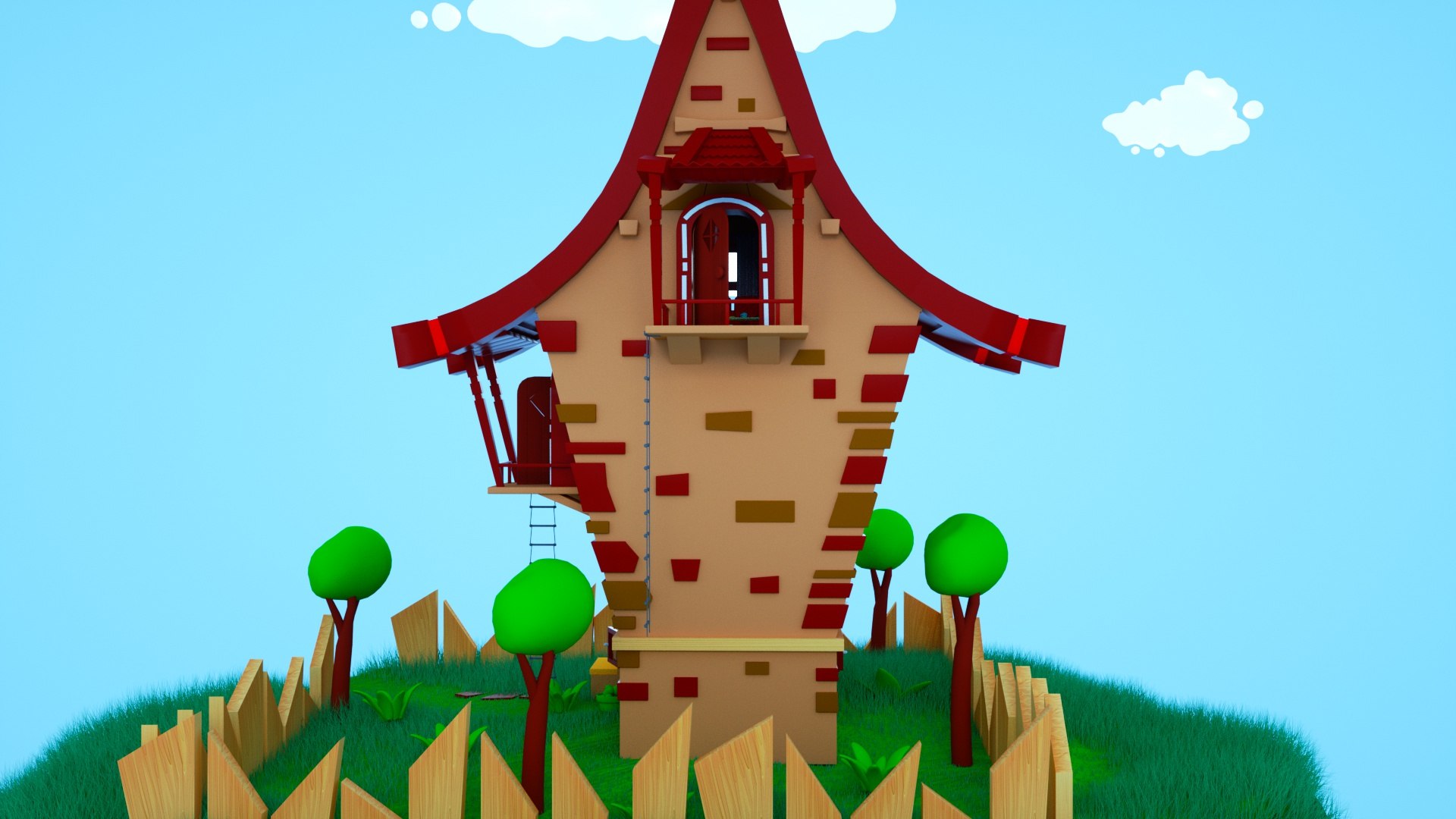 3D Sweet Home Model - TurboSquid 2310275