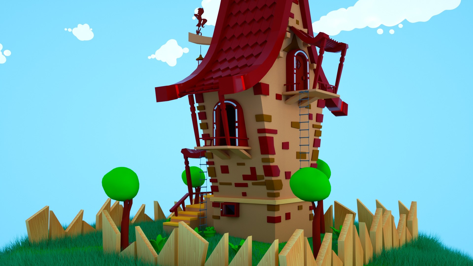 3D Sweet Home Model - TurboSquid 2310275