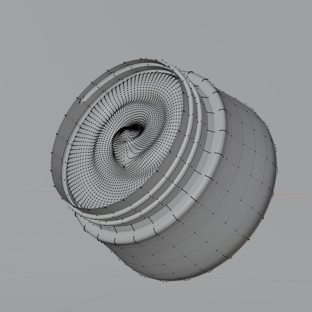 3D Cream Jar 09 - TurboSquid 1962762