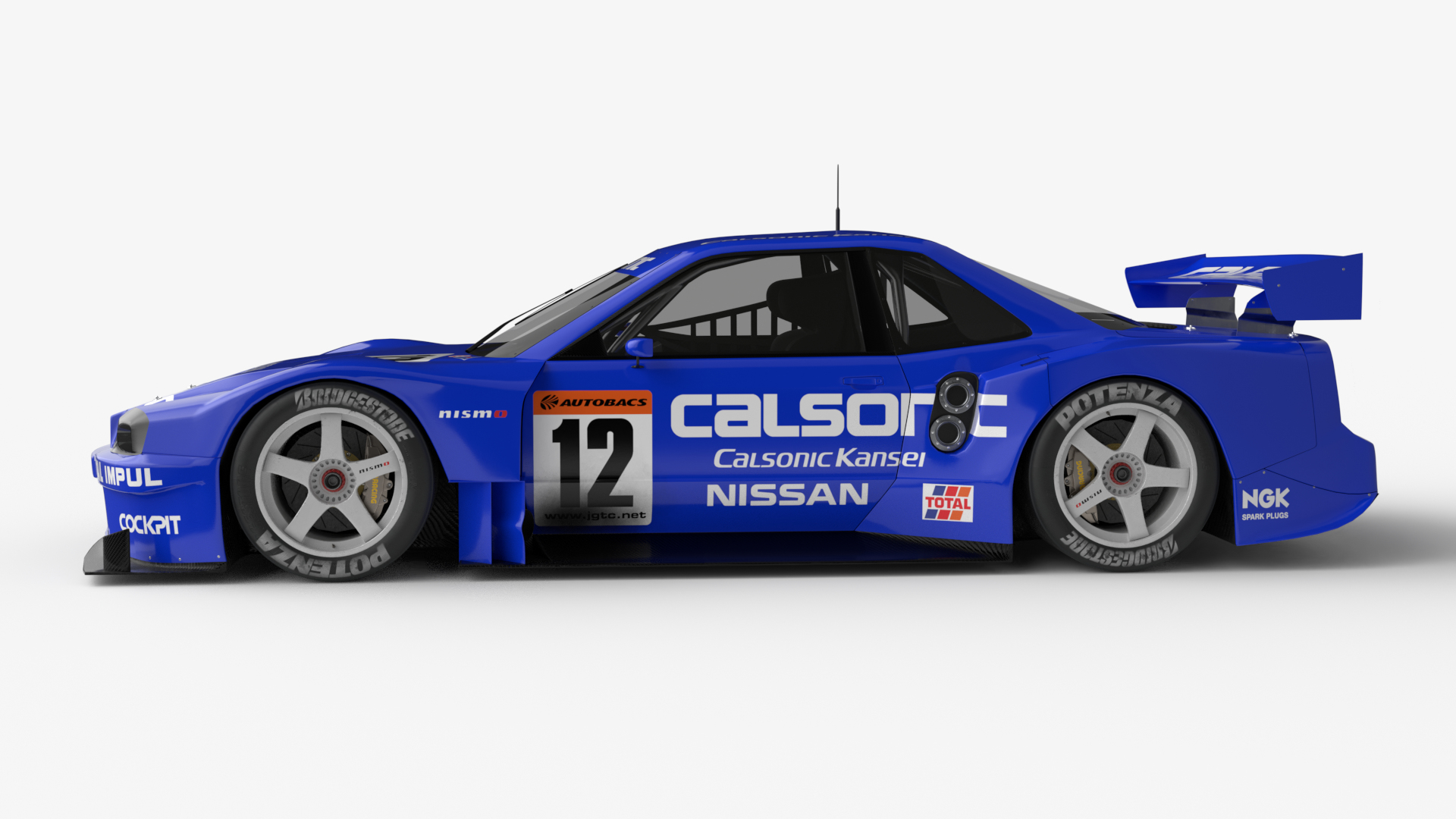 Nissan Super GTR 3D Model - TurboSquid 2239852