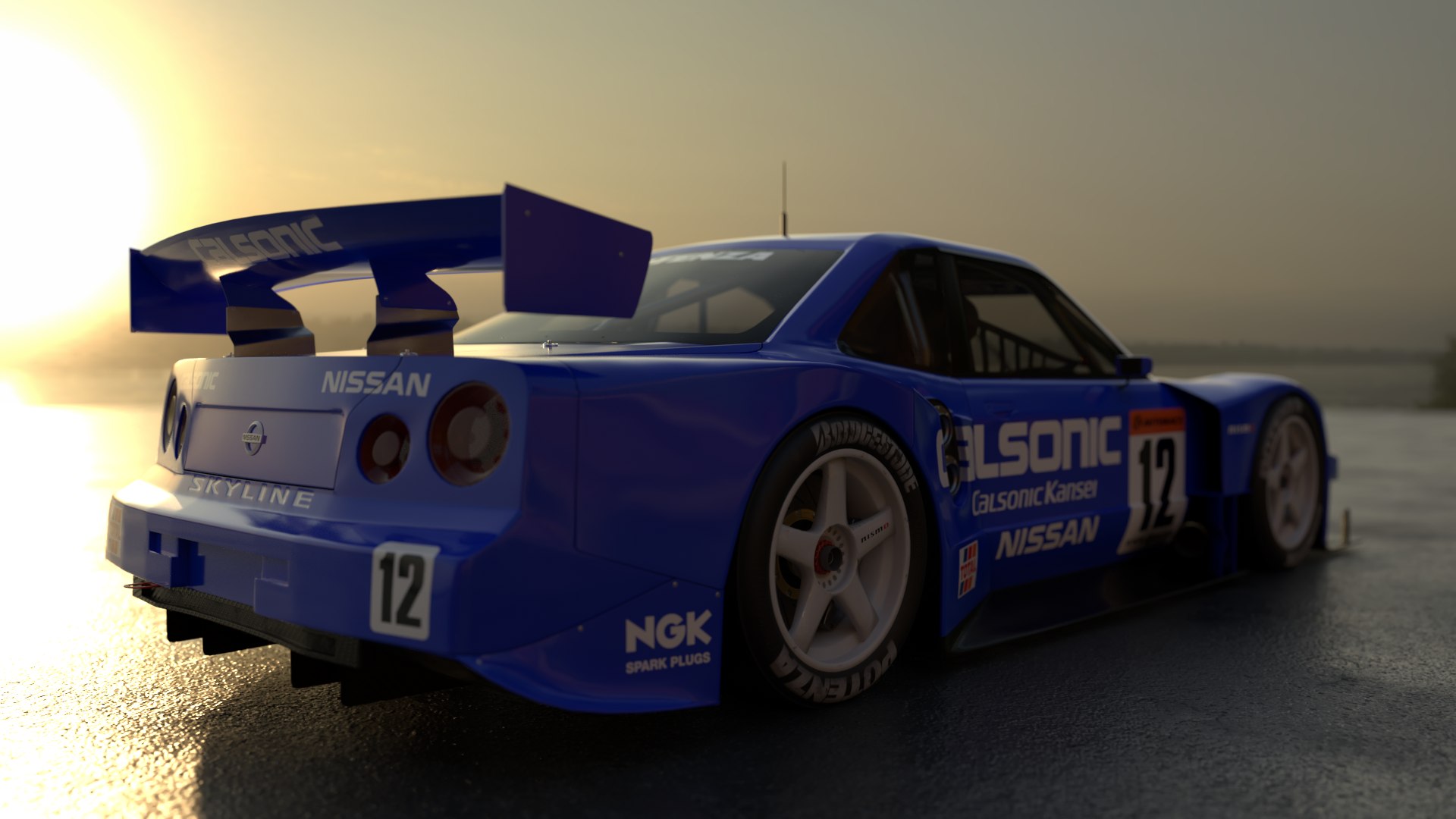 Nissan Super GTR 3D Model - TurboSquid 2239852
