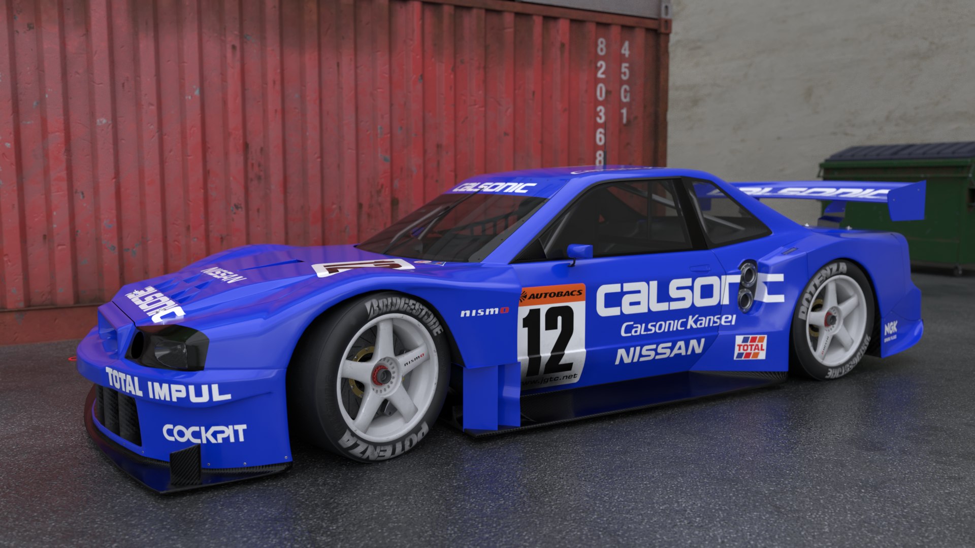 Nissan Super GTR 3D Model - TurboSquid 2239852