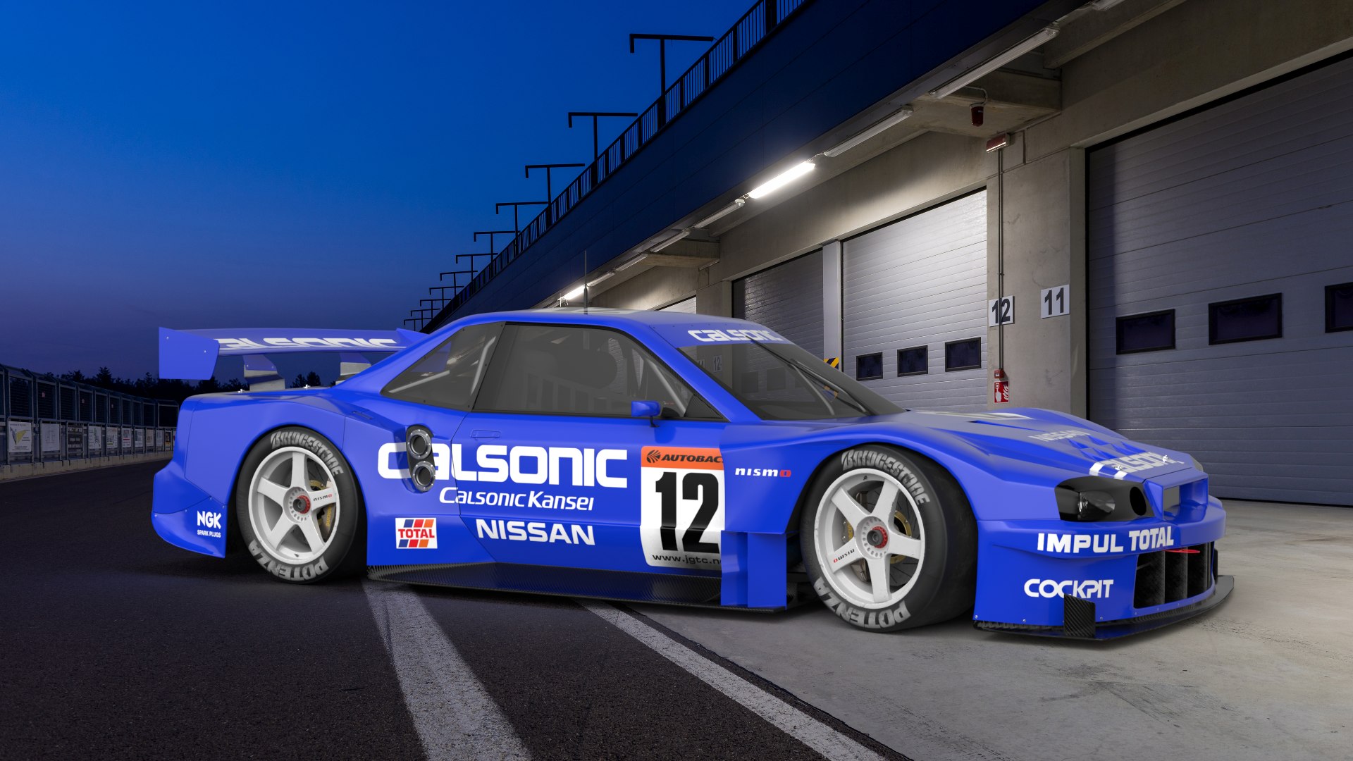 Nissan Super GTR 3D Model - TurboSquid 2239852