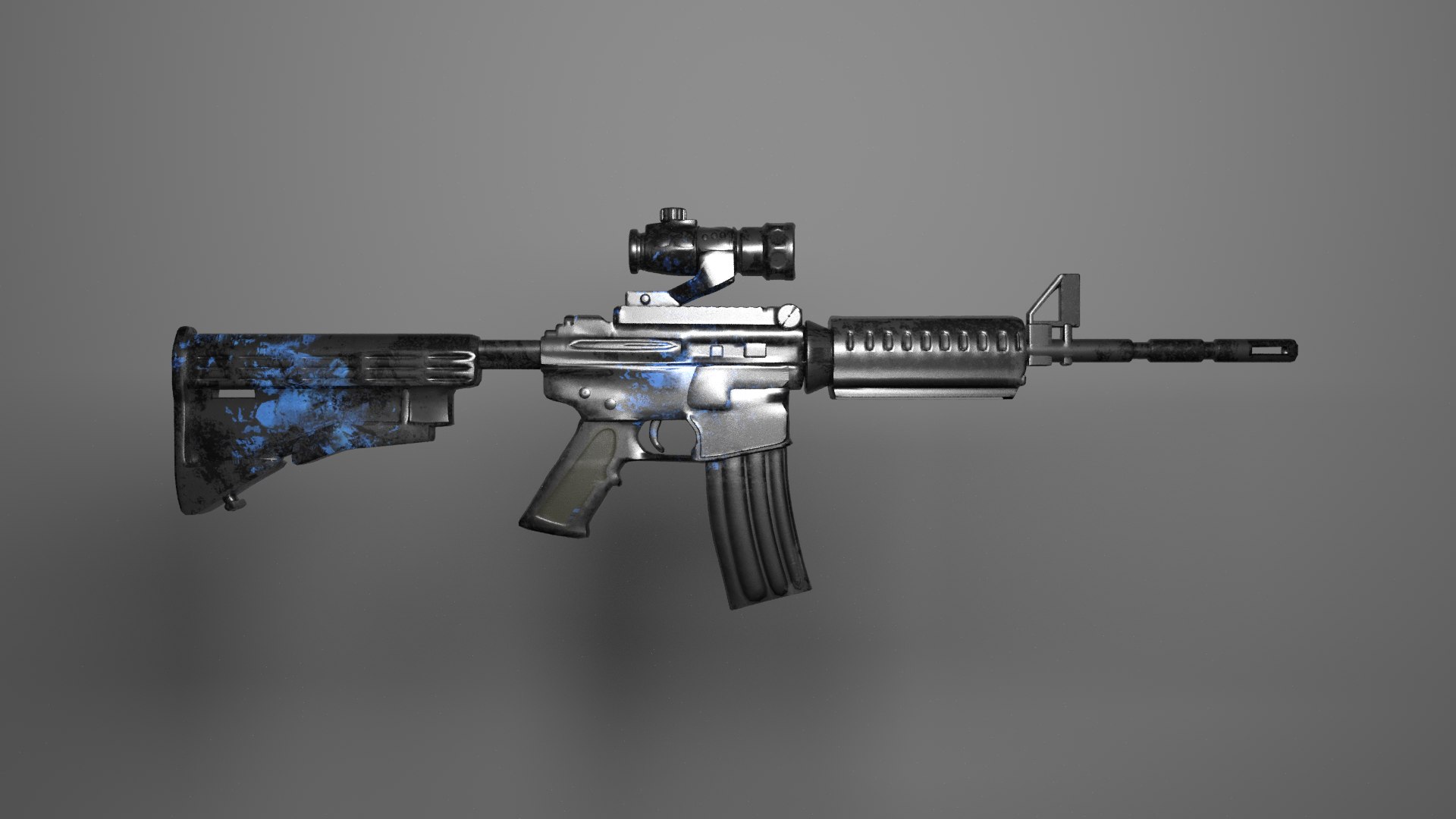 M4 custom fun model3Dモデル - TurboSquid 1913355