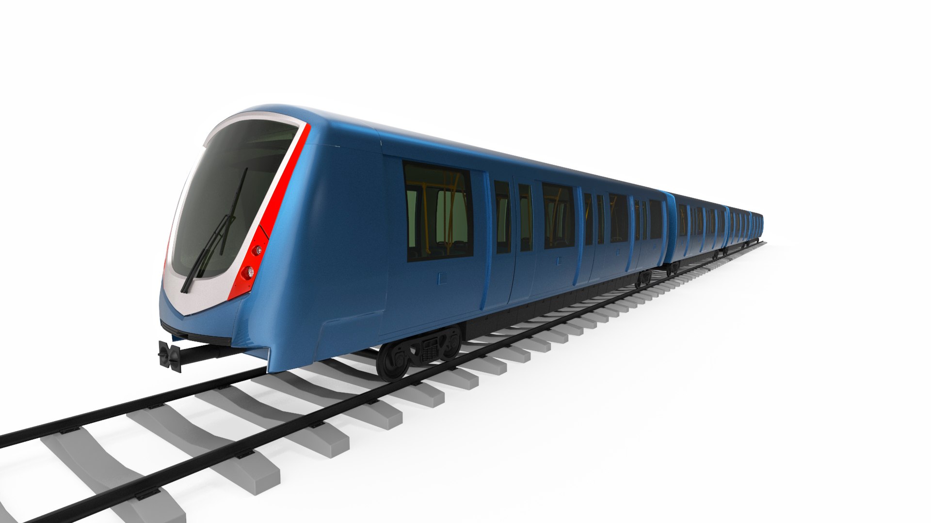 Bombardier Innovia Metro 300 3D Model - TurboSquid 1199336