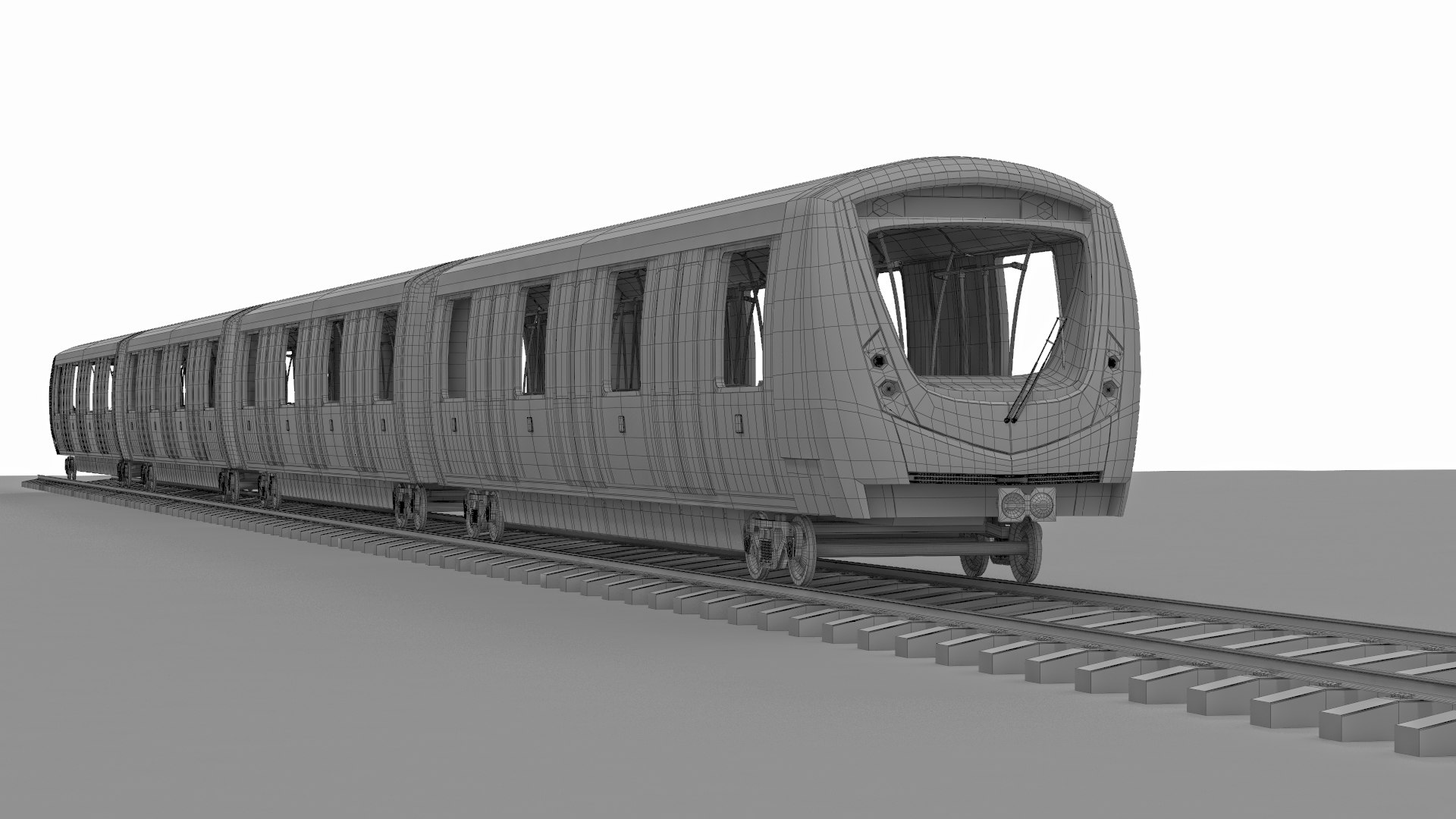 Bombardier Innovia Metro 300 3D Model - TurboSquid 1199336