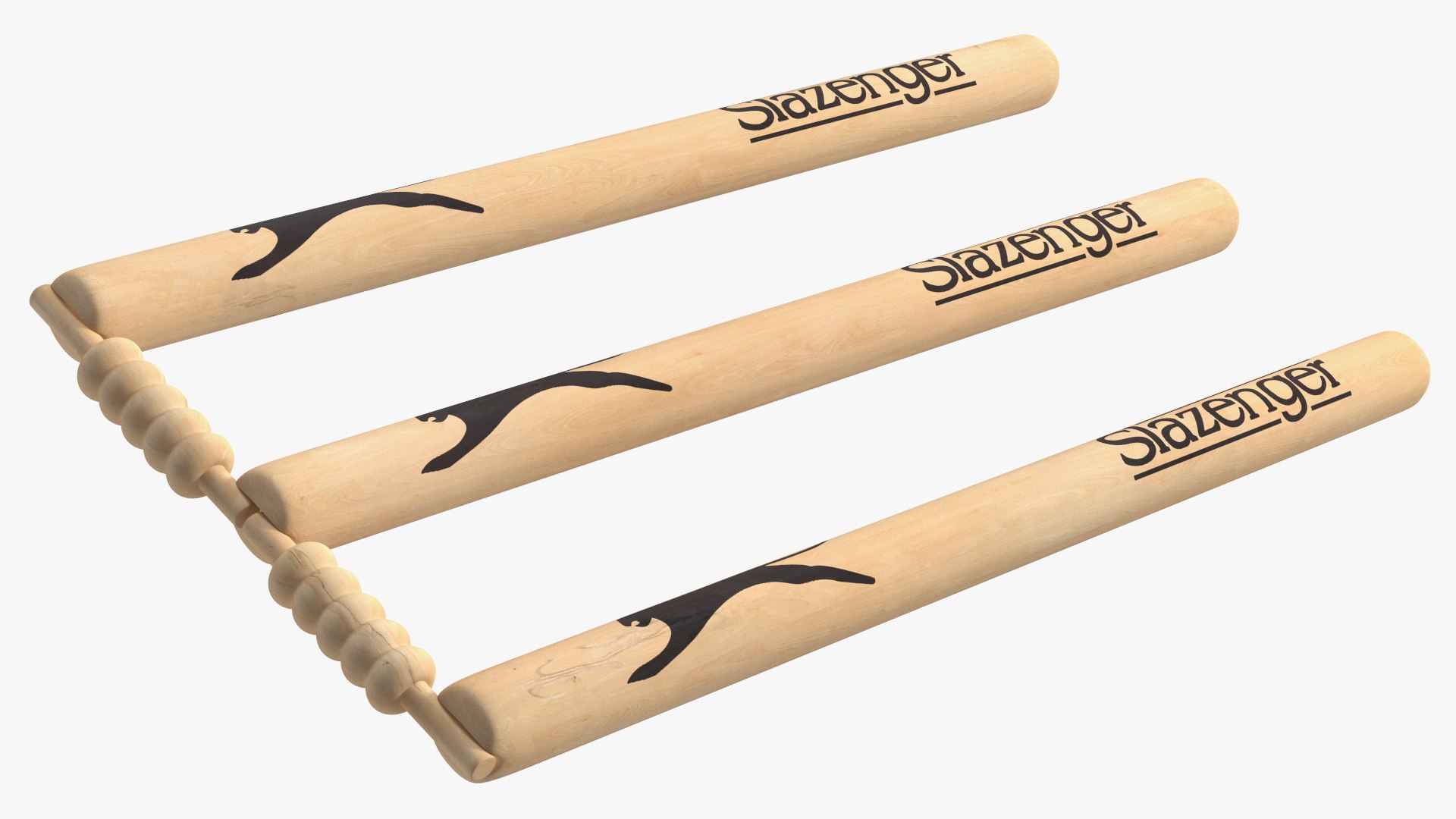 Slazenger Cricket Stumps Set 3D Model - TurboSquid 2189676