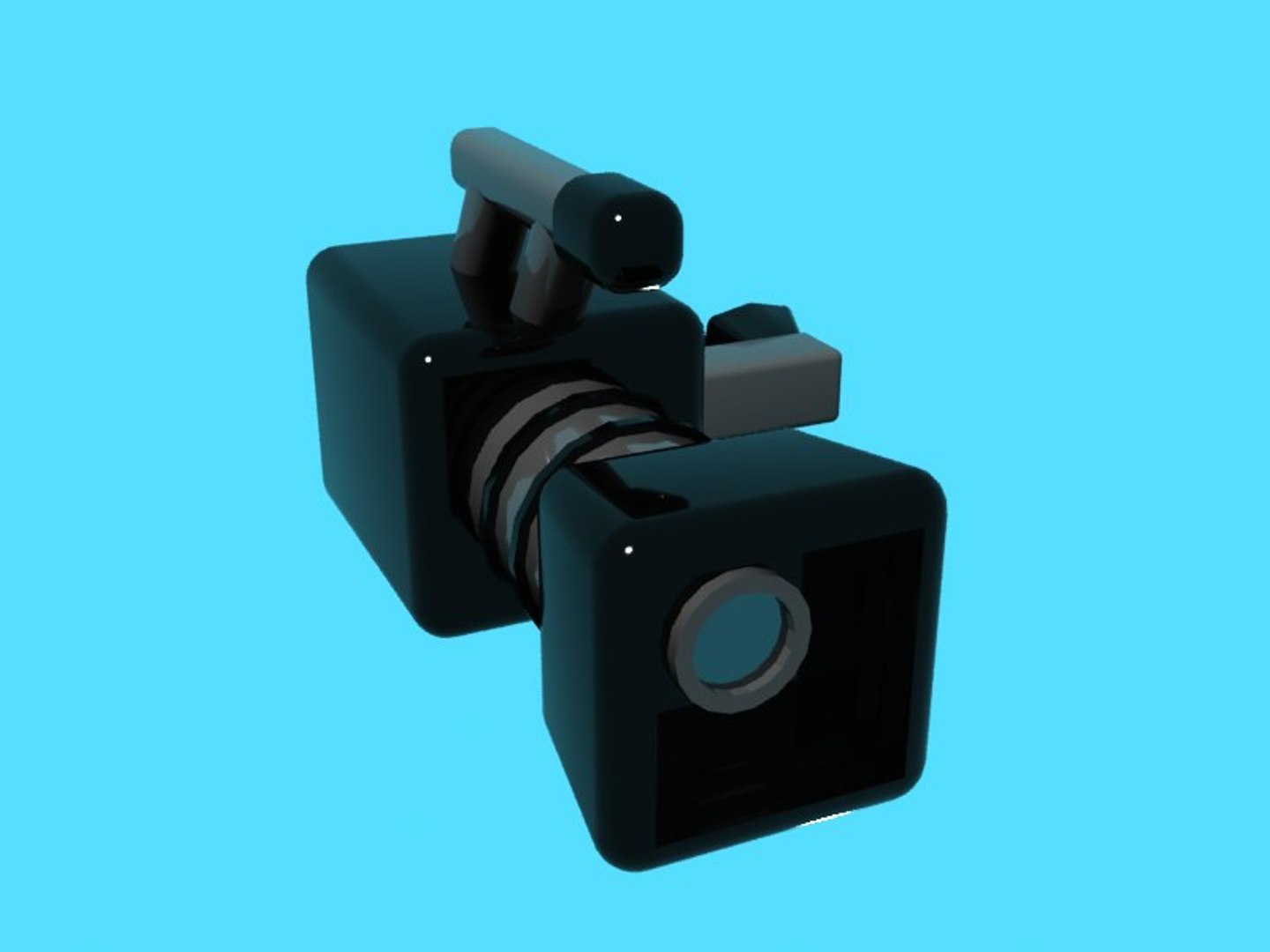 Free Video Camera 3d Model