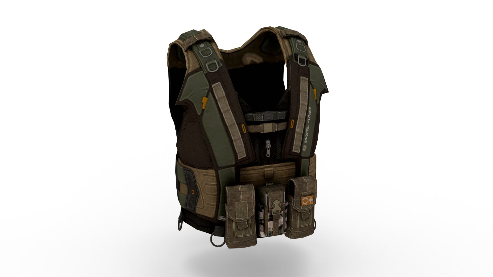 3D Combat Vest 3D Model - TurboSquid 2217557