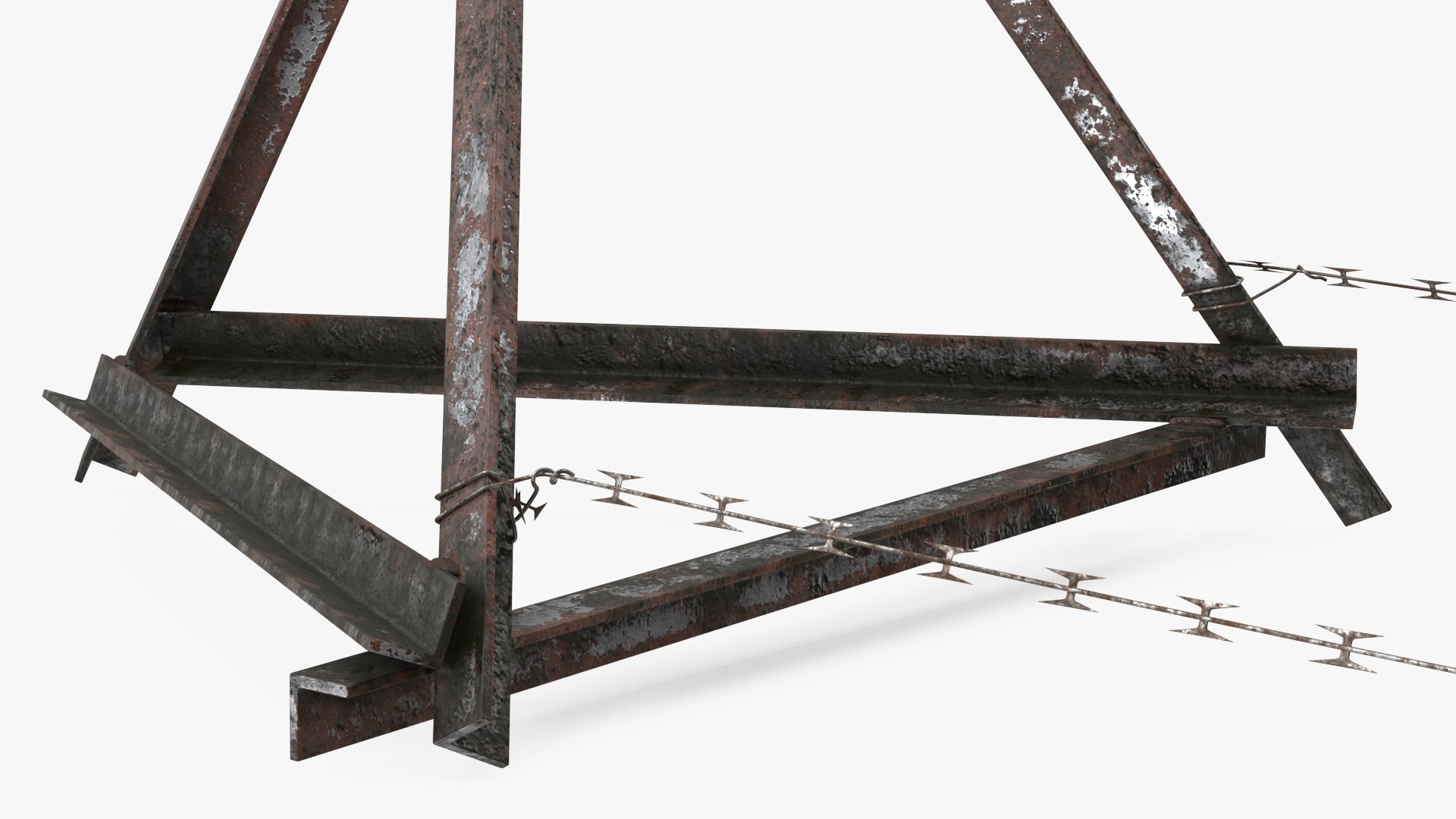 3D Razor Wire Block - TurboSquid 1714181