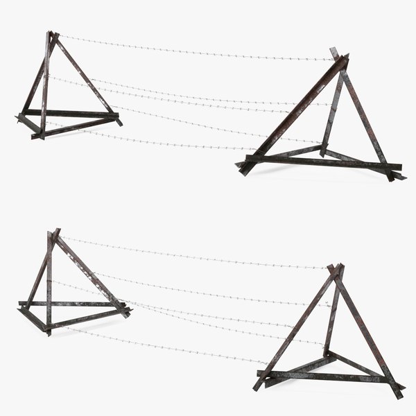 3D Razor Wire Block - TurboSquid 1714181
