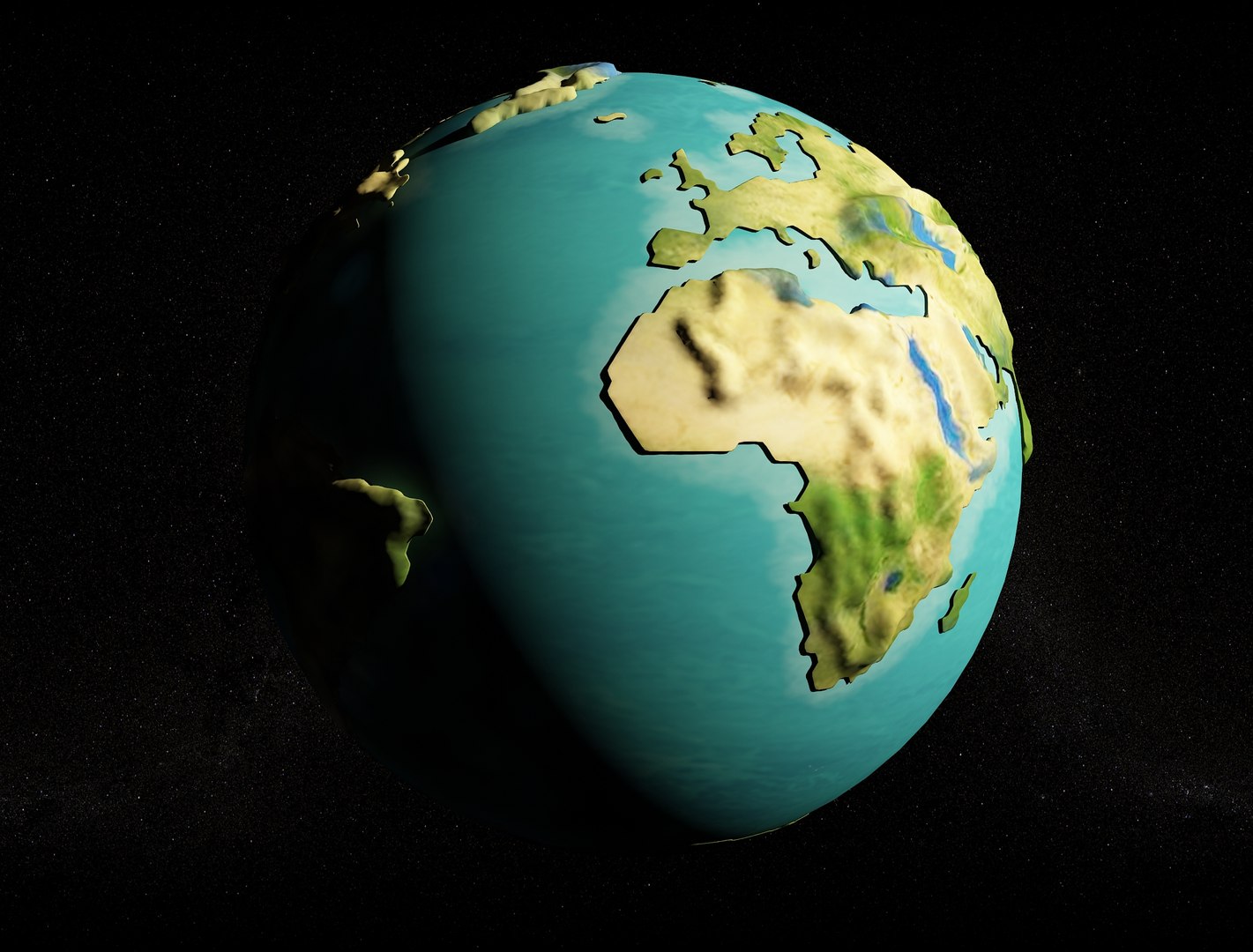 3D Earth Globe - TurboSquid 2004873